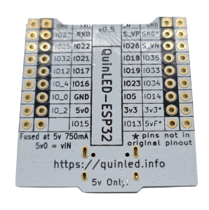 QuinLED-ESP32 Board Details - quinled.info