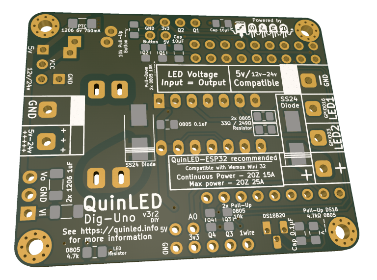 QuinLED-Dig-Uno DIY v3 Hardware Guide - quinled.info